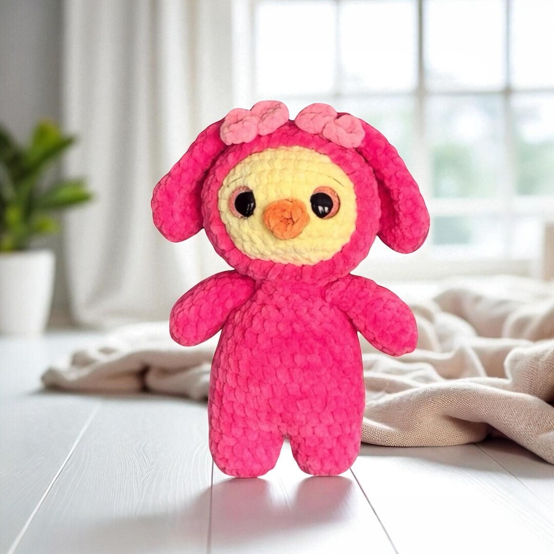 Hopsy, Bunny-chick Crochet PDF Pattern – Beginner-friendly DIY ...