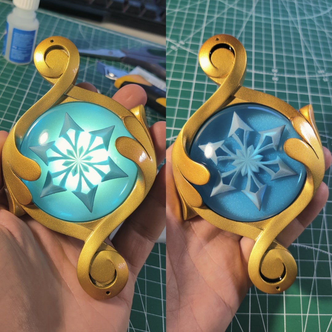 Wriothesley Vision Fontaine Genshin Impact Cosplay Prop - Etsy