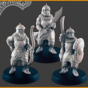 Desert Palace Guards - DND Mini - EC3D Scorching Sands, Desert ...