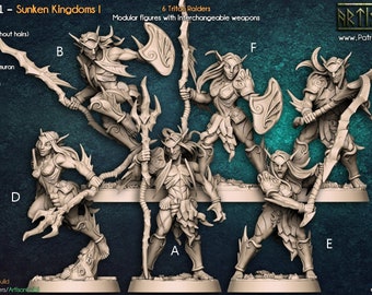 Triton Female Miniature - Etsy