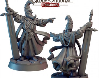 Sun Warrior Mini Vae Victis, Dnd Dark Male Fighter Rogue 28mm ...