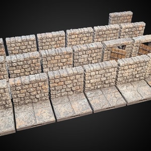 MAGNETIC Dungeon Tiles Core Set - Dungeon Theme | Painted Tabletop ...