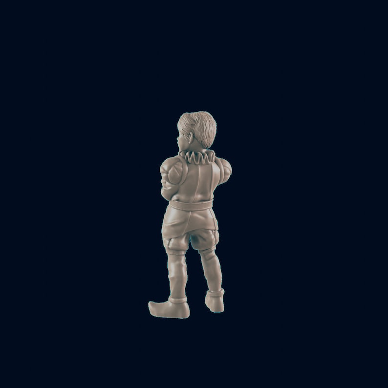 Human Kid Prince EC3D Dnd Variant Villager Minis - Etsy