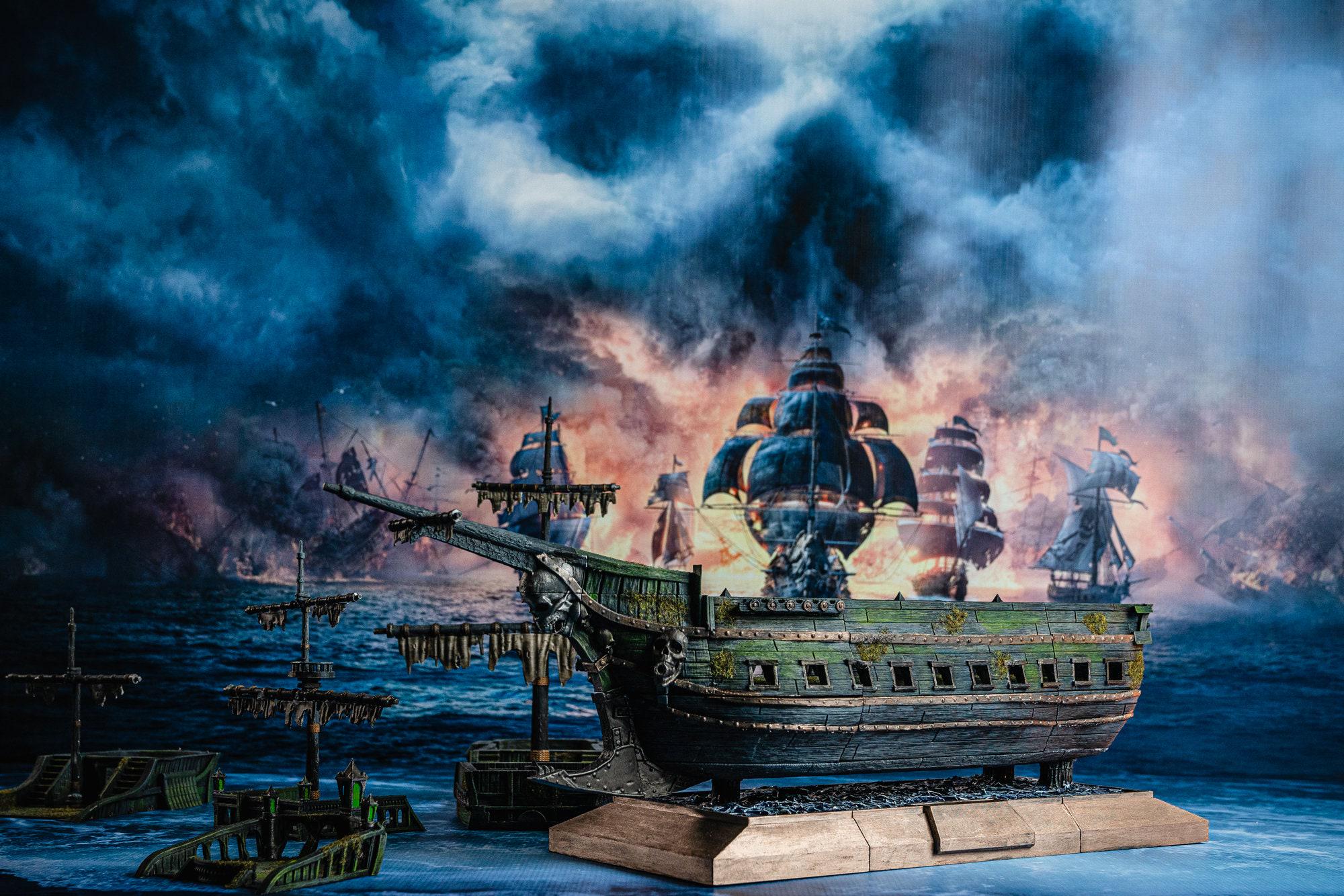 Pirate Ship - Pirates Vs. Sailors Nightmare at Sea - Dnd, Wargaming ...