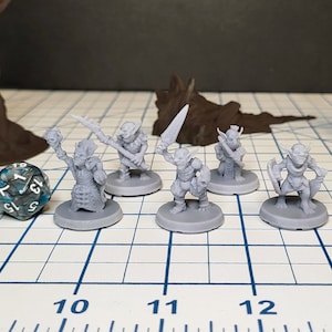 Dnd Essential Monster Mini Pack 2 - 22 Miniatures! - EC3D, Pathfinder ...