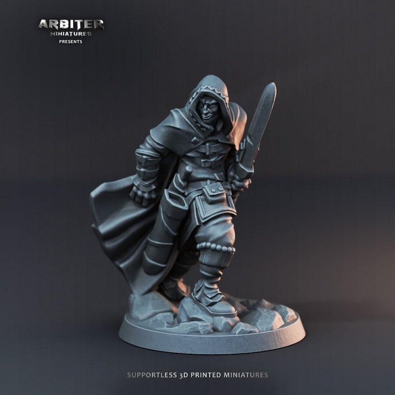 Dnd Miniature Party Set 5 - 28mm Adventuring Group - Paladin | Monk ...