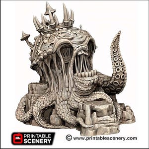 Gloom Creeper - Printable Scenery | Dnd | Clorehaven | Cave | Dungeon ...