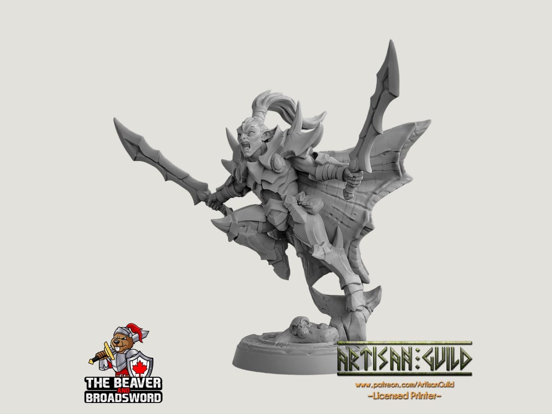 Khaladas Soulsplitter Dnd Mini - Dungeons and Dragons | Female ...