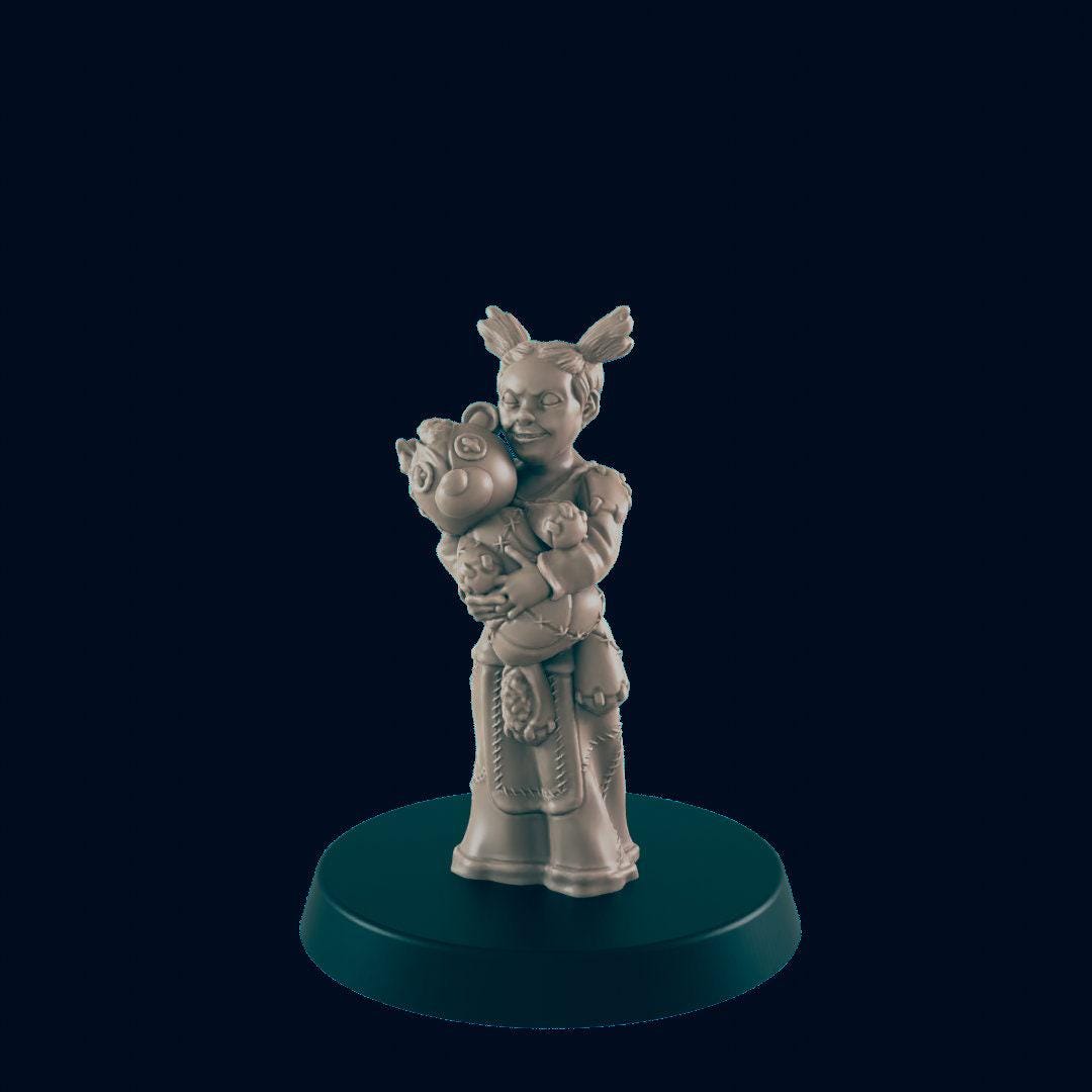 Evil Human Girl - EC3D | Dnd | Child | Female | Villager | Peasant ...