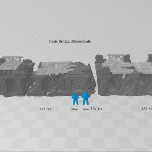 Ruined Bridge Spans - Shadowfey Ruins, Dnd, Pathfinder, 15mm, 28mm ...