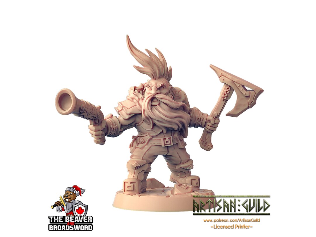 Dwarven Oathbreaker C Dnd Mini - Artisan Guild | Dwarf | Fighter | Male | Ranger | Artificer ...