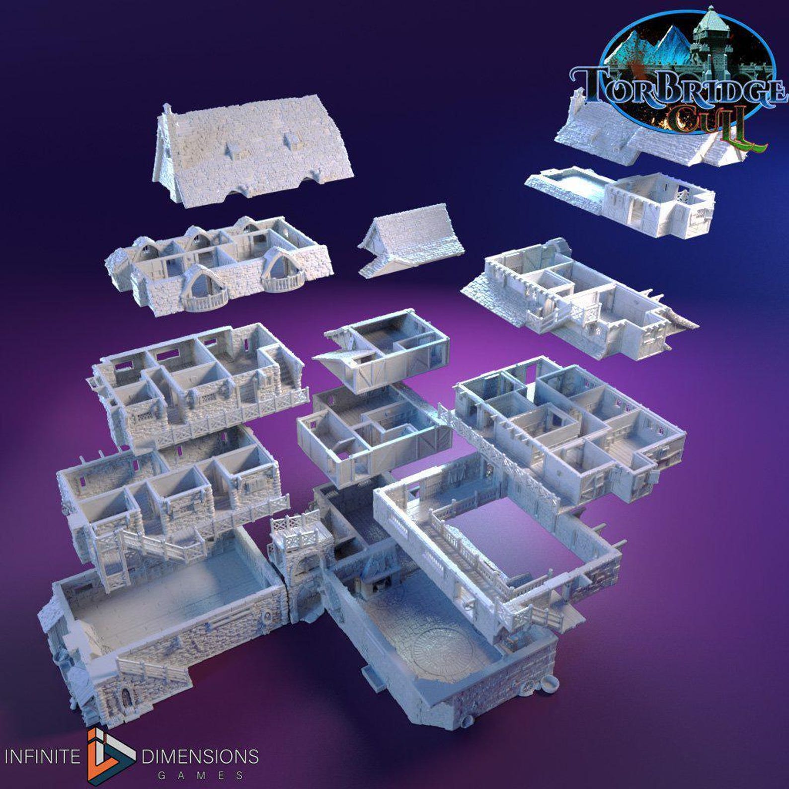 Last Hearth Complete Set Bundle | Diorama | Dnd | Wargaming | Building ...