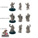 9 Dwarf Villager Miniature Pack - EC3D | Dnd | Child | Villager ...