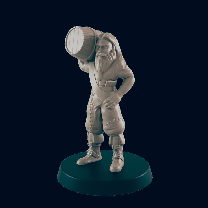 Human Sailors EC3D Dnd Villager Minis Adventurer - Etsy