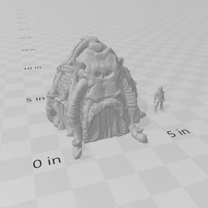 Ice Tribe Hut - Lodge - DND Terrain - EC3D Wilds of Wintertide - Snow ...