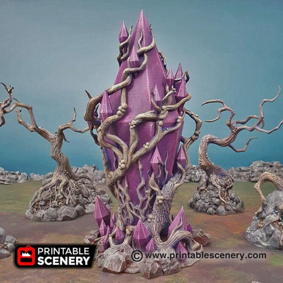 Corrupted Feyheart - Shadowfey Wilds, Dnd 5E, Pathfinder 2E 15mm, 28mm ...