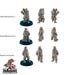 9 Dwarf Villager Miniature Pack - EC3D | Dnd | Child | Villager ...