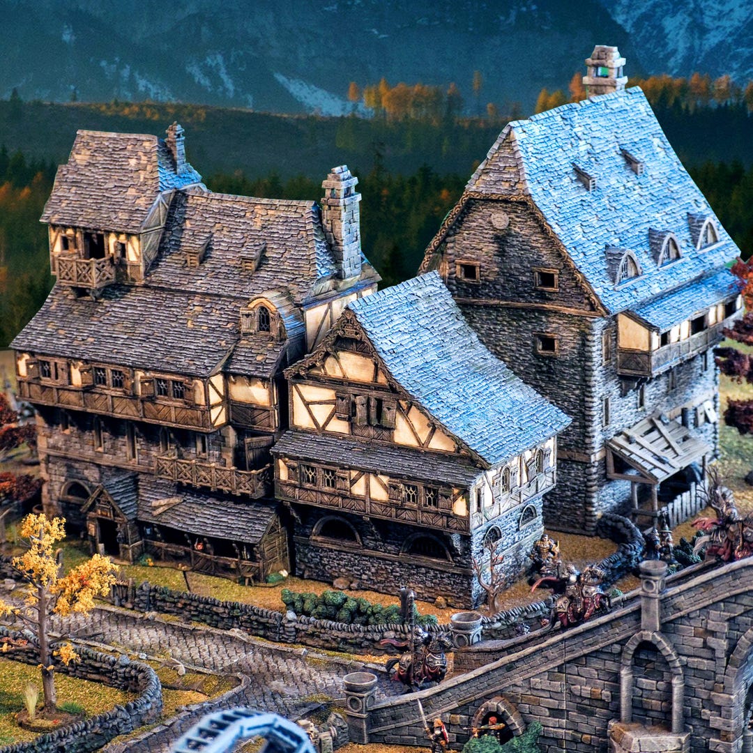 Last Hearth Complete Set Bundle | Diorama | Dnd | Wargaming | Building ...
