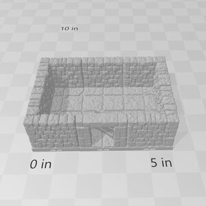 Dnd Dungeon Tiles - 6"x4" Small Room - Dungeon Theme | Tabletop Terrain ...