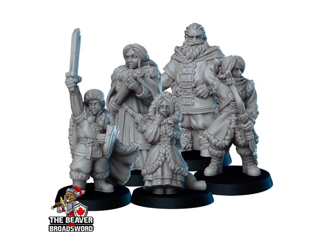Winter Adventure Mini Set - Vae Victis | Dnd | Ice | Snow | Arctic ...