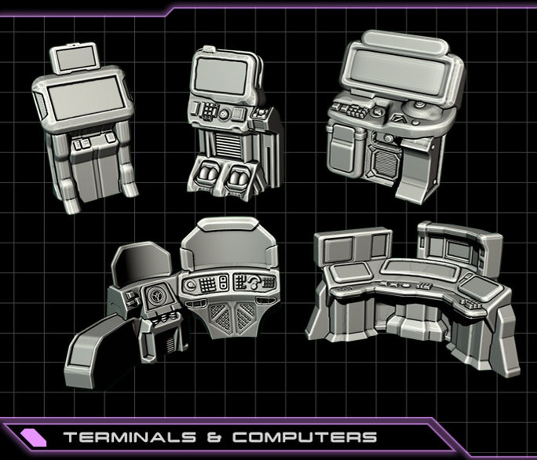 Terminals and Computers - Ignis Quadrant - EC3D, Infinity, Legion, Sci ...