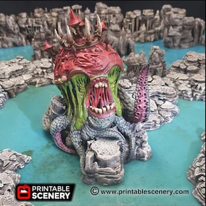 Gloom Creeper - Printable Scenery | Dnd | Clorehaven | Cave | Dungeon ...