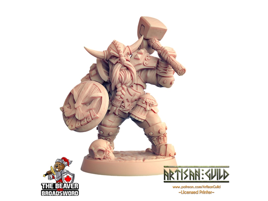 Dwarven Defender B - Artisan Guild | Dnd | Fighter | Barbarian | Dwarf | Cleric | Paladin ...