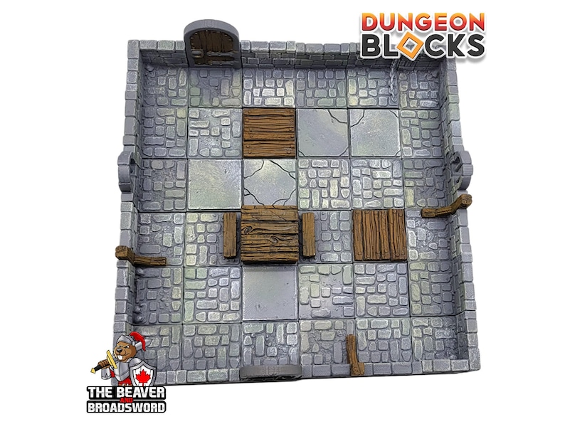 Dungeon Blocks 40pc Starter Room - Dungeon Theme - No Clips or Magnets ...