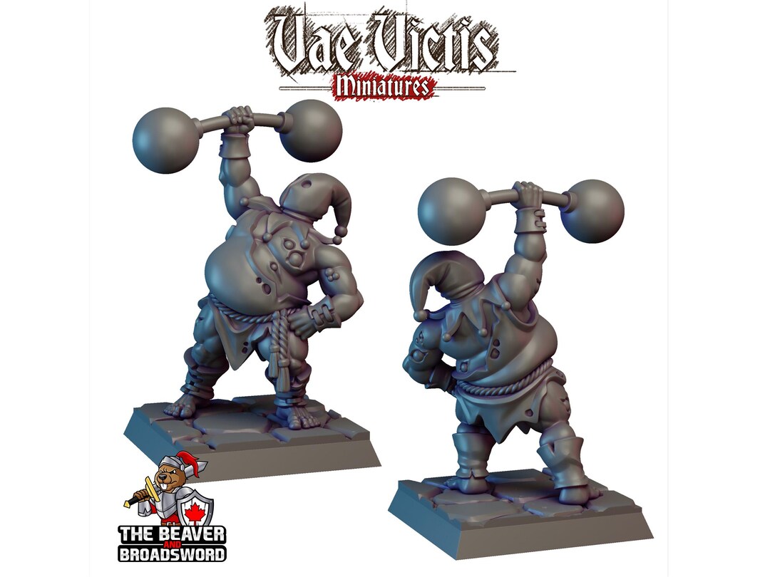 Corrupted Circus Strongman - Monster, Fey, Undead, Dnd, Fantasy- High ...