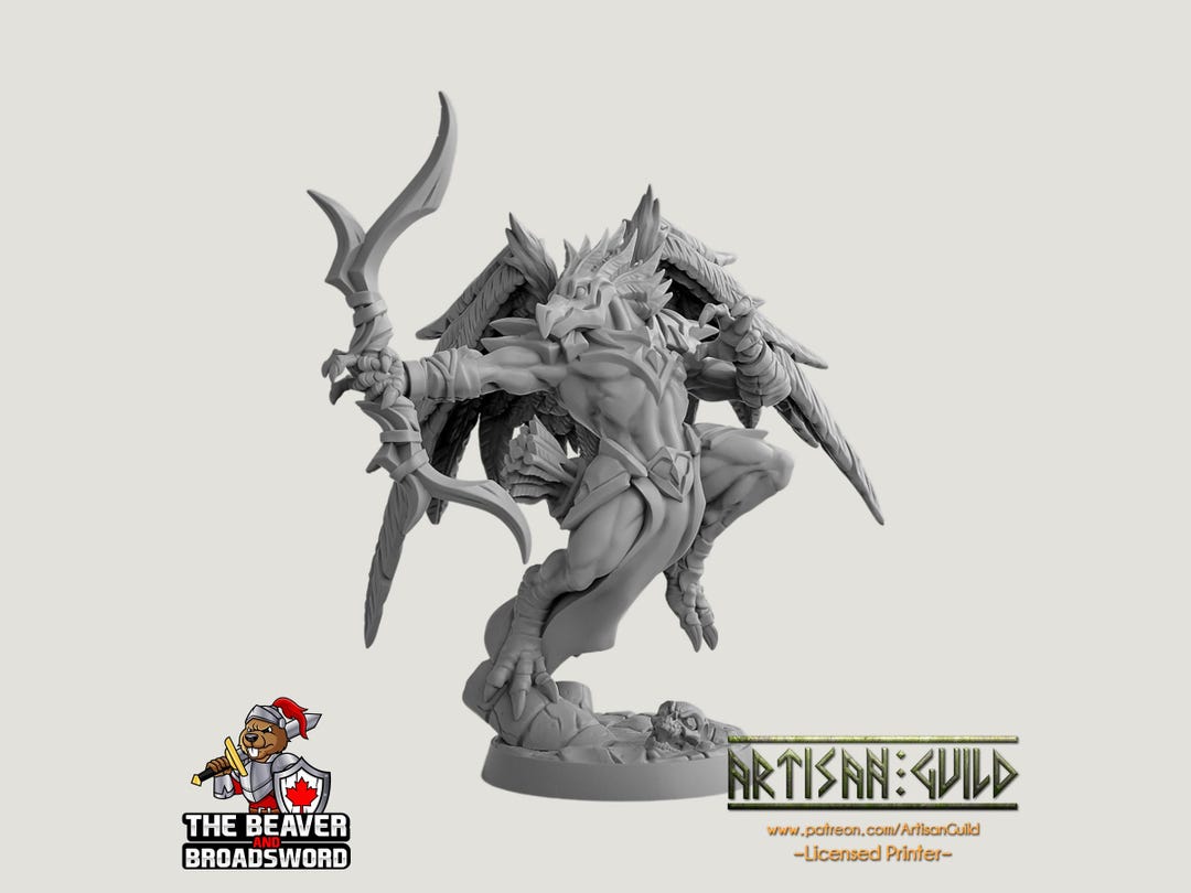 Aarakocra A Ranger Rogue Premium Dnd Mini High Quality Resin Printed ...