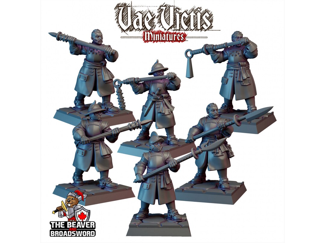 Vampire Hunters Mini Set Vae Victis Dnd Pathfinder Human Male Dark ...