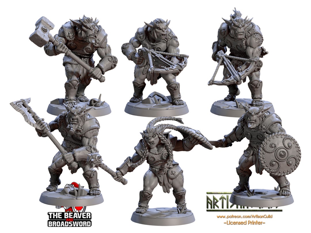 Greatgoblin Warriors Mini Set - Artisan Guild, Dnd | Male | Female ...