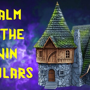 Realm of the Twin Scholars - Magic and Mages Set - Medieval Tabletop ...