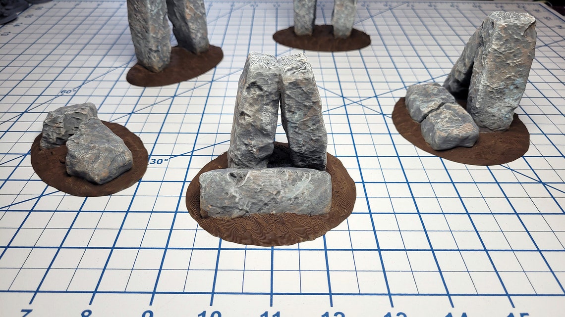 The Standing Stones - Pre Painted Wargaming and Tabletop Terrain | Dnd ...
