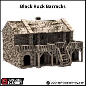 Black Rock Barracks - King and Country, Dnd Building | Pathfinder ...