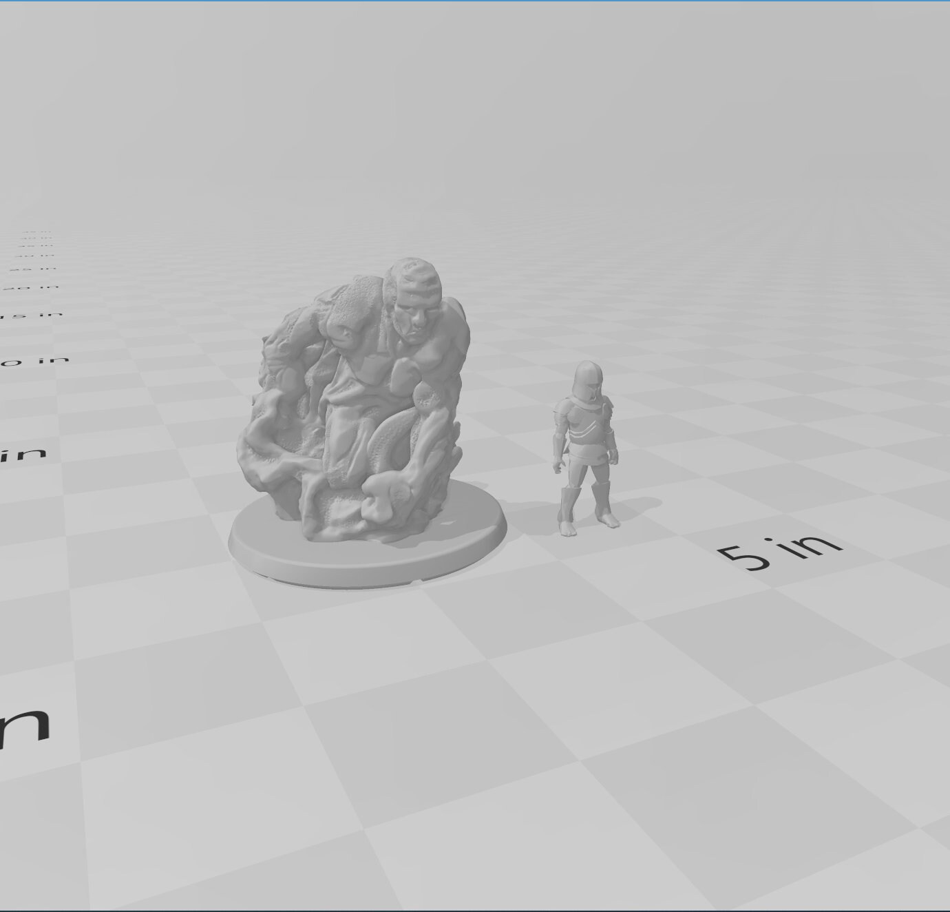 Sand Golem DND Mini EC3D Scorching Sands Desert Miniatures - Etsy