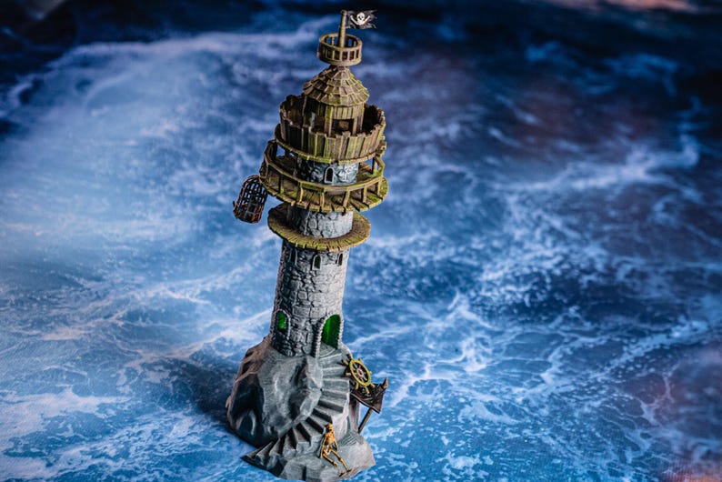 Pirate Lighthouse - Pirates Vs. Sailors Nightmare at Sea - Dnd ...