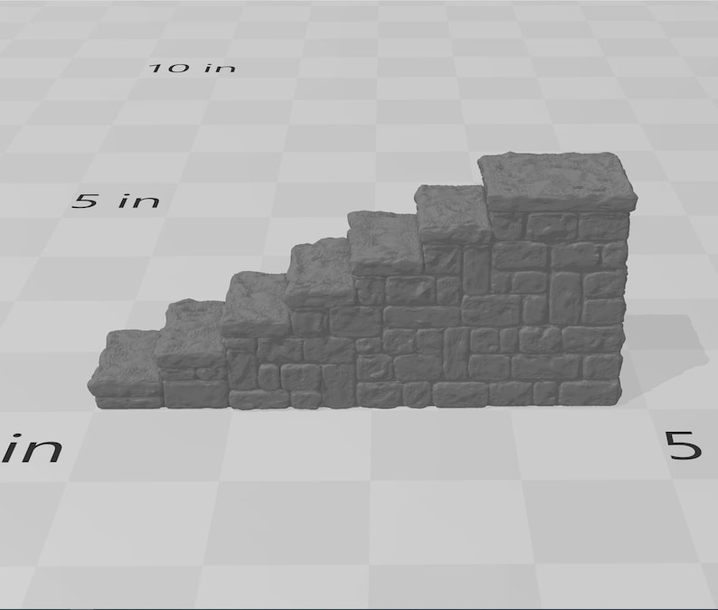 Dungeon Style Stairs Tiles Dnd 5E Pathfinder 2E Dungeon - Etsy