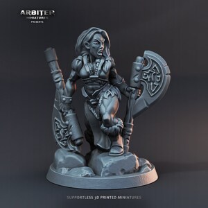 Dnd Miniature Party Set 2 - 28mm Adventuring Group - Warlock | Rogue ...