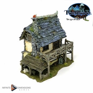 Grumbles Cottage Model Building Set - Dnd, Wargaming, Model Train ...