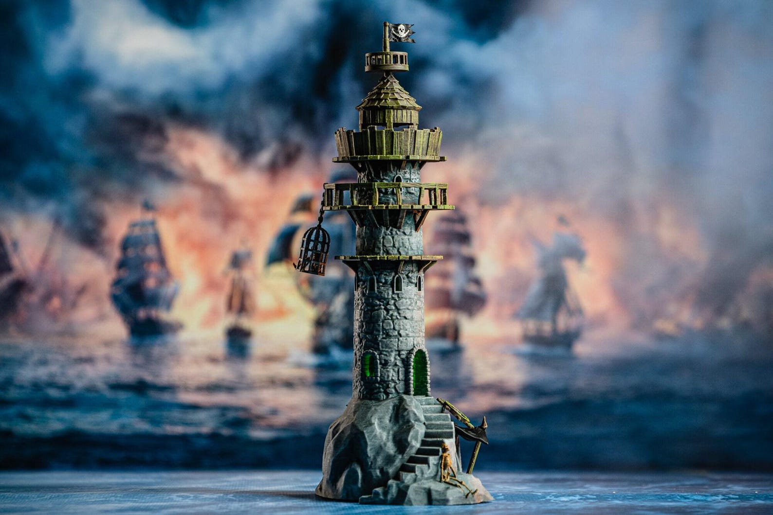Pirate Lighthouse - Pirates Vs. Sailors Nightmare at Sea - Dnd ...