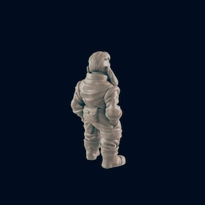 Dwarven Male Commoner EC3D Dnd Dwarf Male Villager Peasant 32mm ...