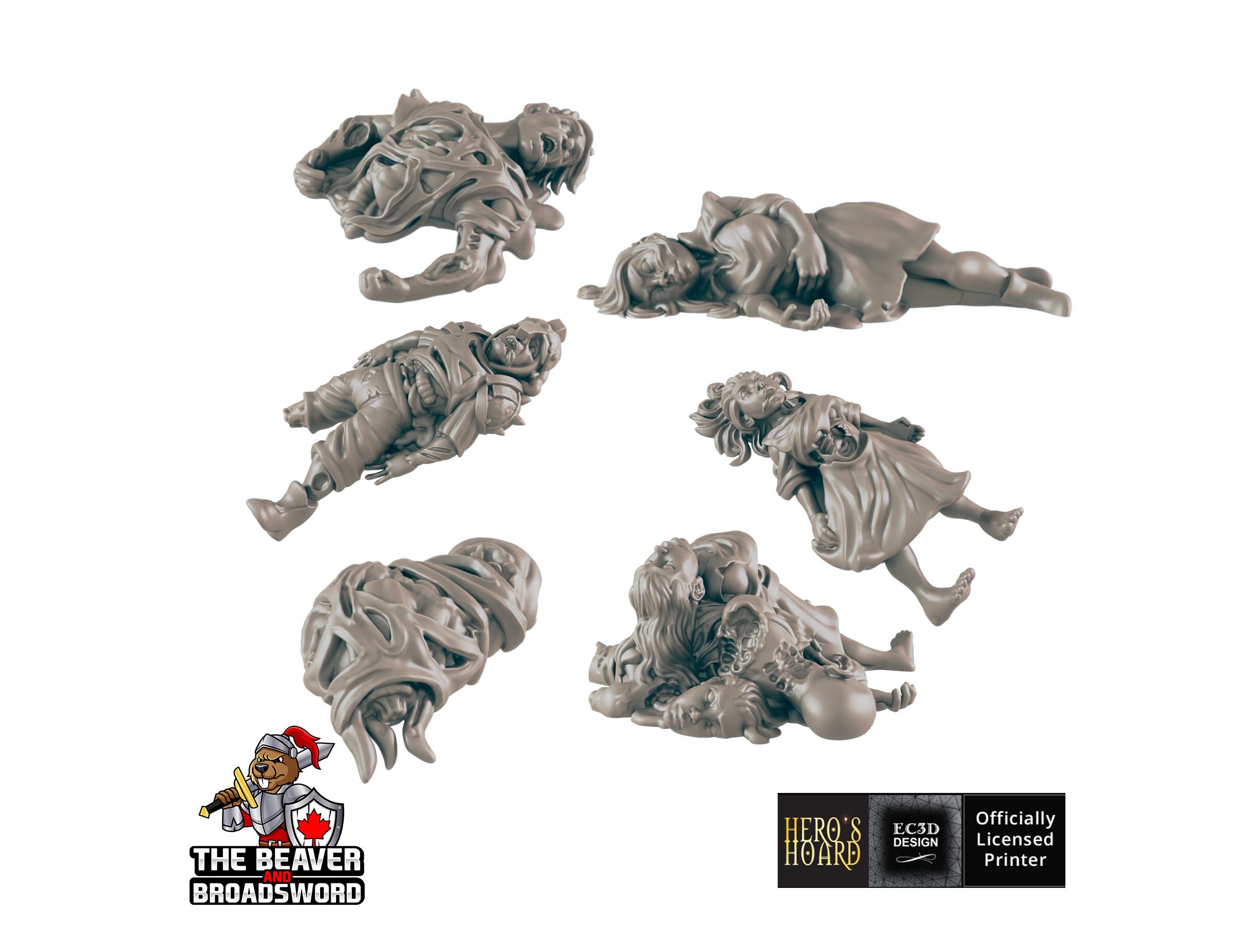 Corpses Part 1 | Dnd Miniature, Premium Resin, Durable and Tough for ...