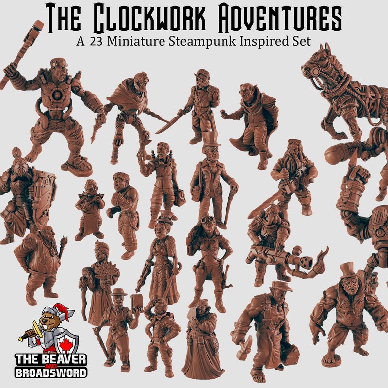 Steampunk Miniature - Etsy