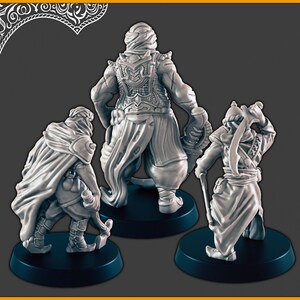Desert Bandits / Marauders DND Mini EC3D Scorching Sands, Desert ...