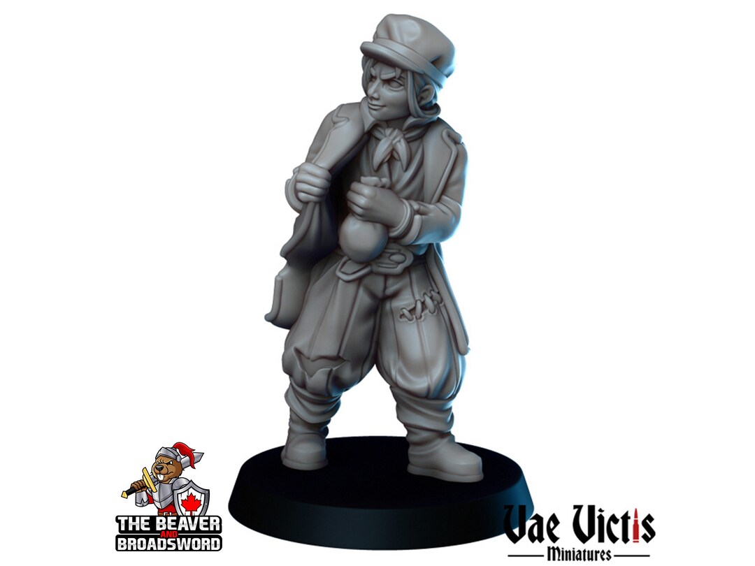 Young Pickpocket Dnd Mini Vae Victis Townsfolk Thief Rogue Villager ...