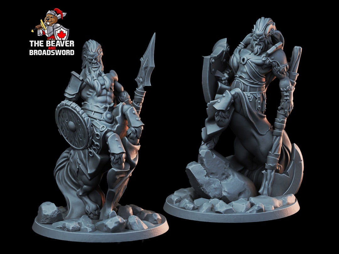 Dnd Centaur Mini Set Arbiter Minitatures Forest Grassland Wargaming ...