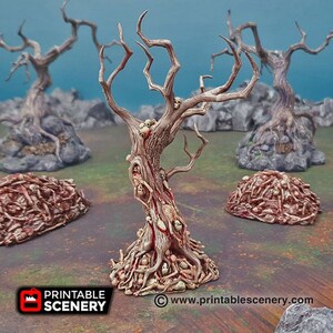 Blood Trees Shadowfey Wilds, Dnd 5E, Pathfinder 2E 15mm, 28mm, 32mm ...
