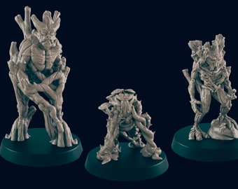 Ghoul Set Highland Miniatures Dnd Undead Zombie 32mm Pathfinder ...