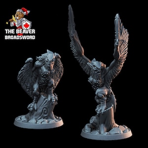 Dnd Harpy Mini Set Arbiter Minitatures Coastal Forest Wargaming ...